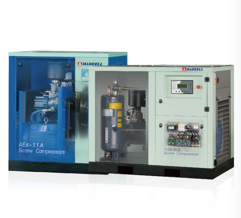 HANBELL Belt Driving Screw Air Compressor AE6 Series