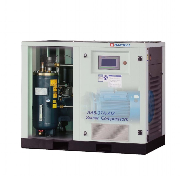 HANBELL Permanent Magnet Motor Screw Air Compressor AA6-AM Series