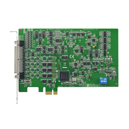 ADVANTECH PCIE-1816-AE 1MS/s,16-bit, 16-channel PCI Express bus multifunction card